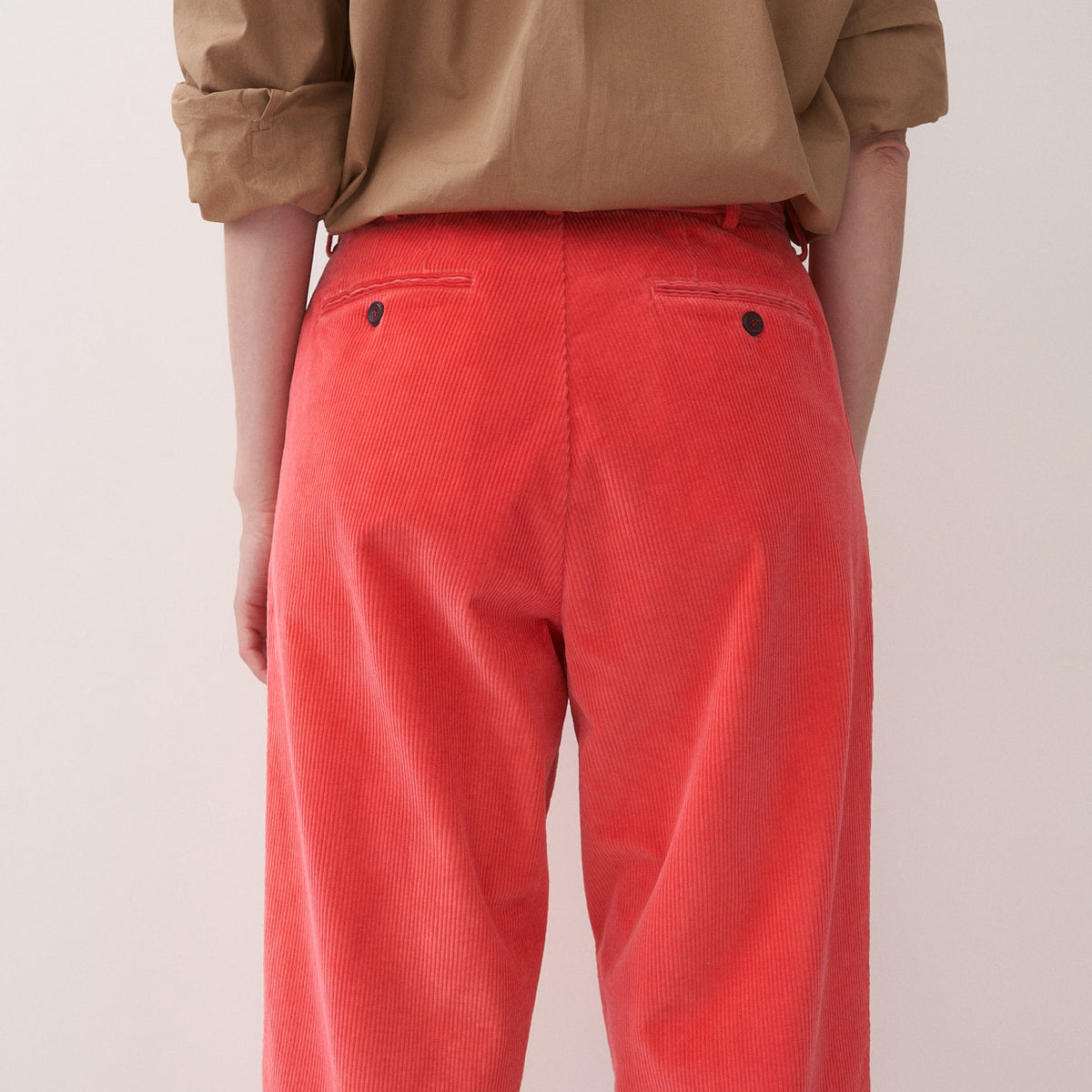 POLO PANTS / HIBISCUS – RIKA STUDIOS