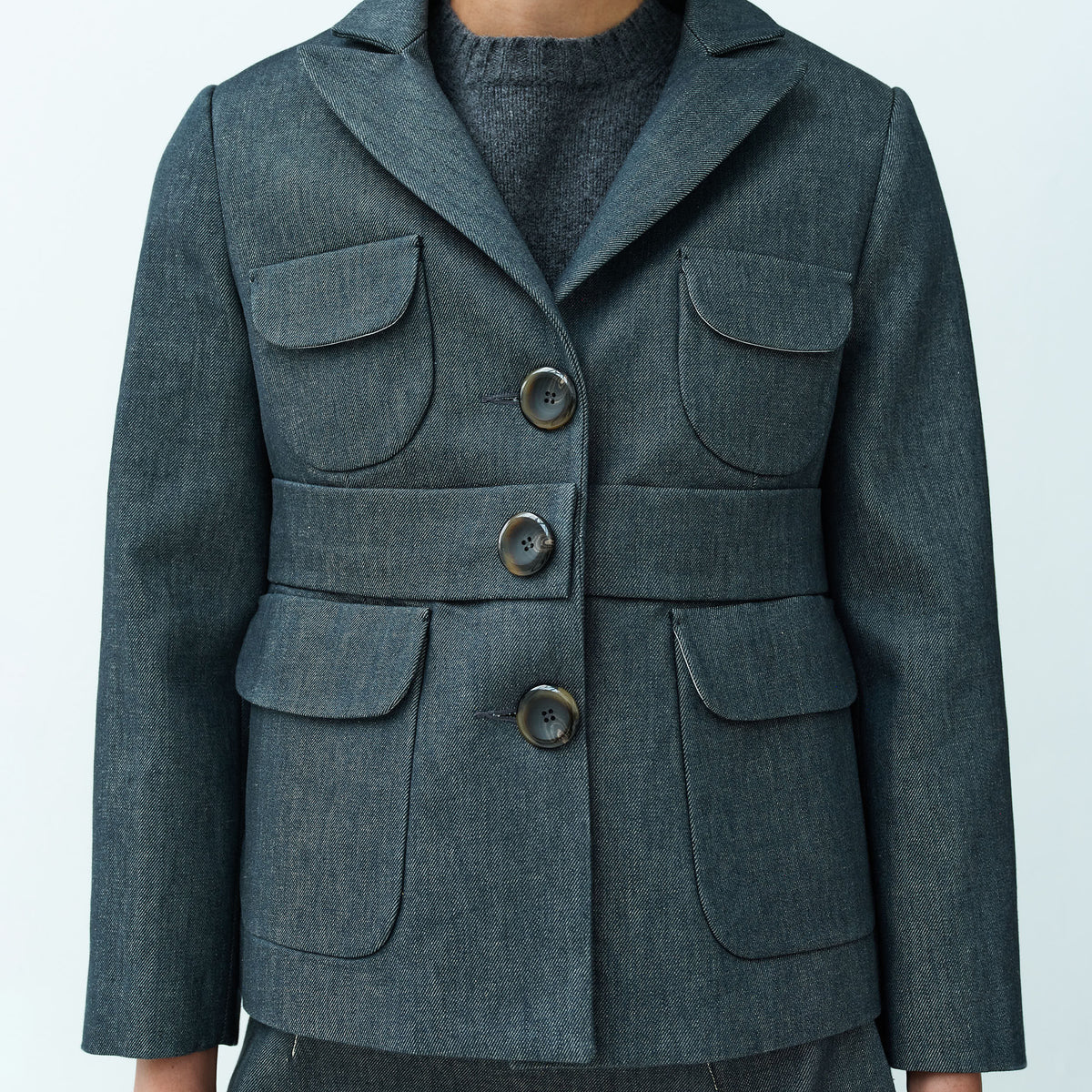 MARK JACKET / INDIGO – RIKA STUDIOS